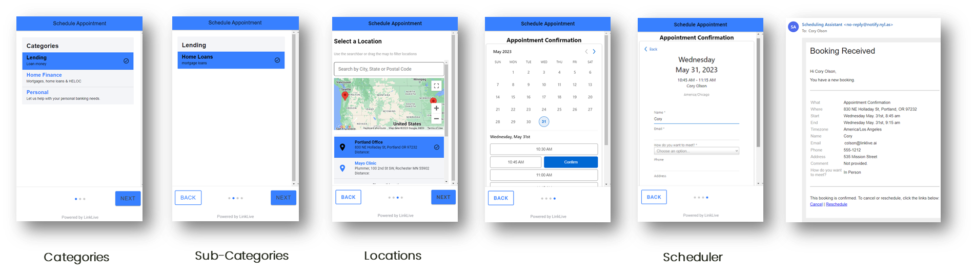 Appointments Manager: Scheduler Planning